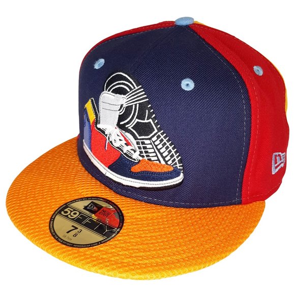 New Era | Accessories | New Era Sneaker Fiend Fitted Hat Primary Colors ...